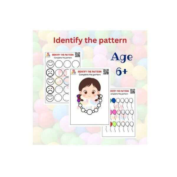 Identify Pattern Worksheets | Maths Worksheet for Kids